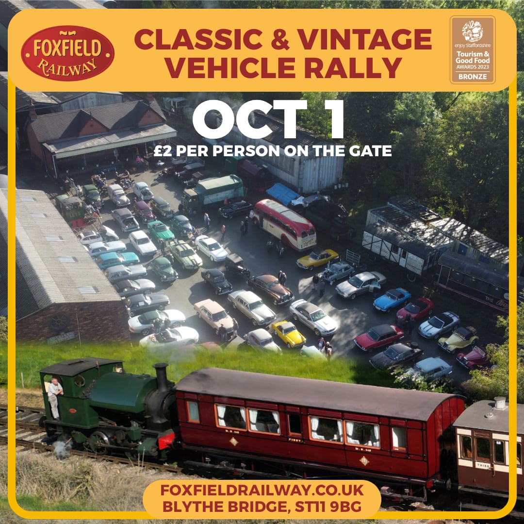 Heritage Steam Railway Family Day Out | Foxfield Railway Staffordshire